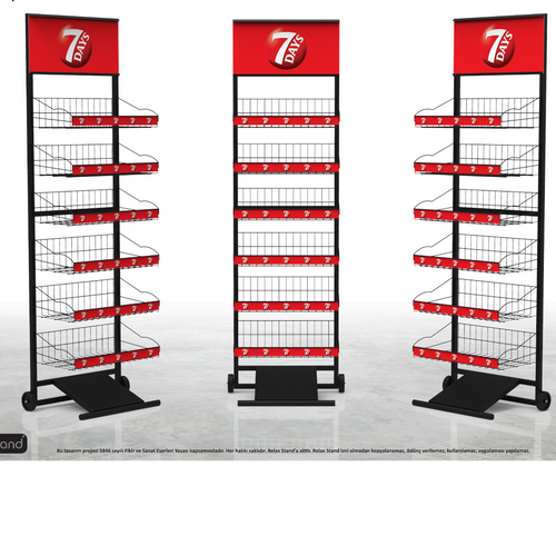 Metal Floor Displays - Gulfood Manufacturing 2023