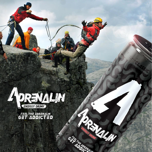 0,25 L Adrenalin Energy Drink Classic - Gulfood 2025