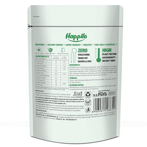Happilo Premium Super Snack Thai Chili Chickpeas - Gulfood 2025