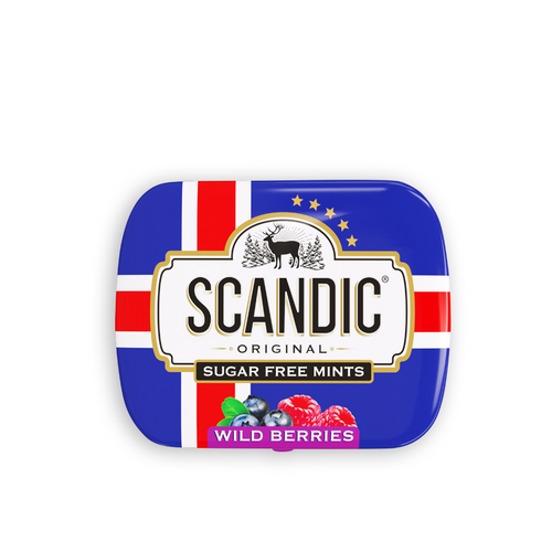 Sugar free mints Scandic «Wild Berries» - ISM Middle East 2025