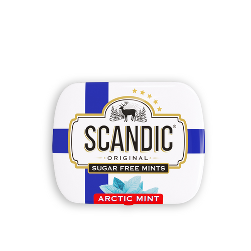 Sugar free mints Scandic «Arctic mint» - ISM Middle East 2025