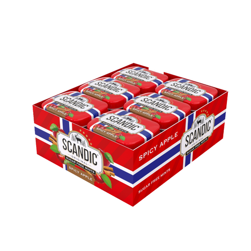 Sugar free mints Scandic «Spicy apple» - ISM Middle East 2024