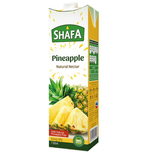 Shafa Juice - Pineapple 1 Liter - Gulfood 2025