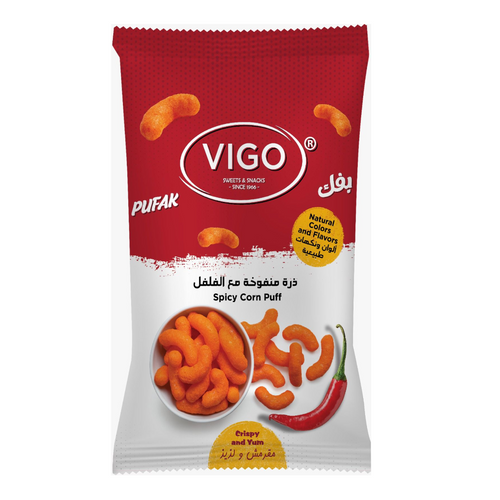 VIGO PUFAK SPICY CORN PUFF - ISM Middle East 2025
