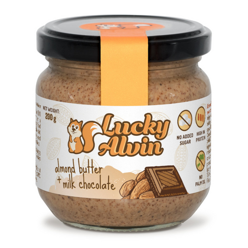 Lucky Alvin almond butter + milk chocolate - Private Label Middle East 2025