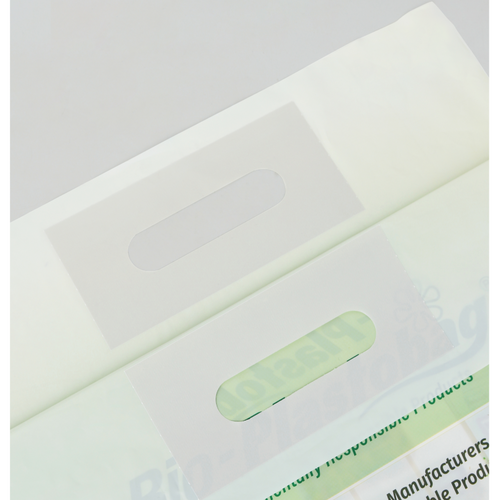 Compostable Glue Patch Handle bags - Private Label Middle East 2025