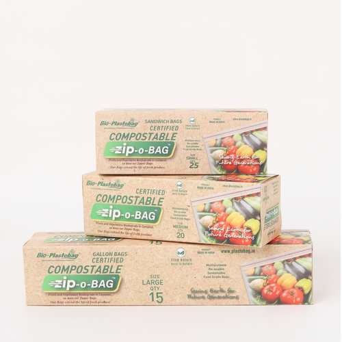 Certified Compostable Ziplock Bags - Private Label Middle East 2025