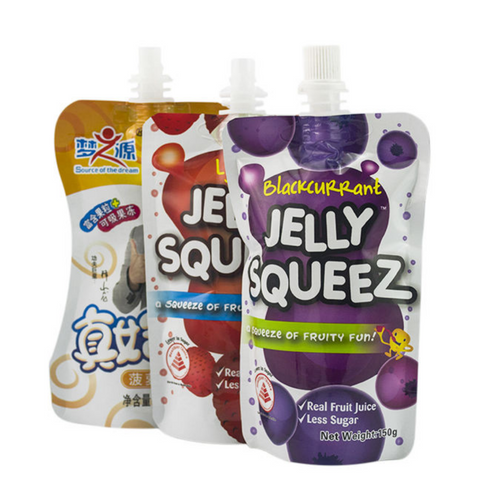 Reusable Water Squeeze Bag Food Refillable Pouches Liquid Packages ...
