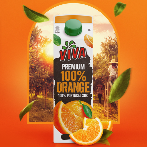 Viva 100% Orange Juice 1L - Gulfood 2026