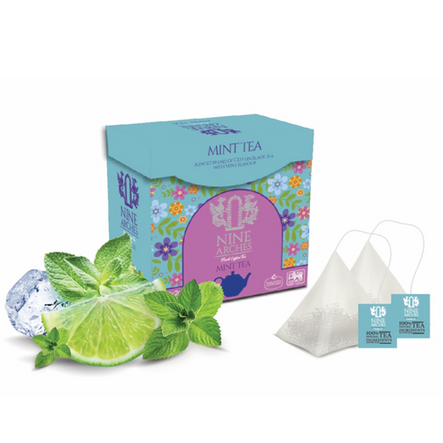 Nine Arches - Mint flavoured Pyramid Tea Bags - Gulfood 2026