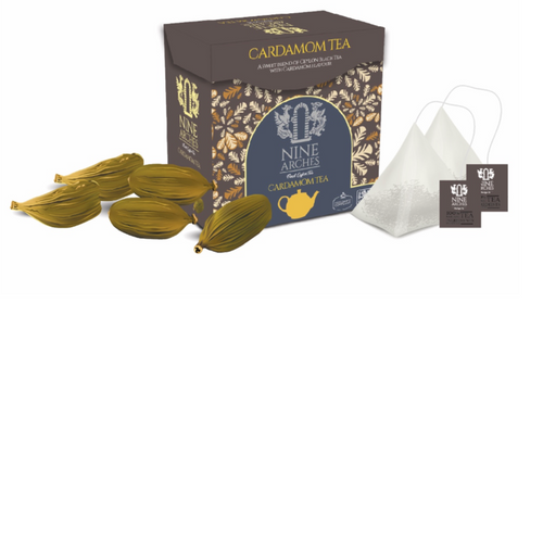Nine Arches - Cardamom Pyramid Tea Bags - Gulfood 2026