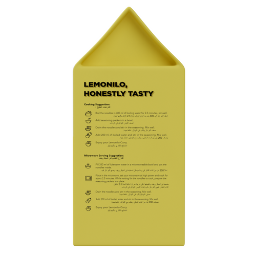 LEMONILO INSTANT NOODLES CURRY 73GR X4 - Gulfood 2026
