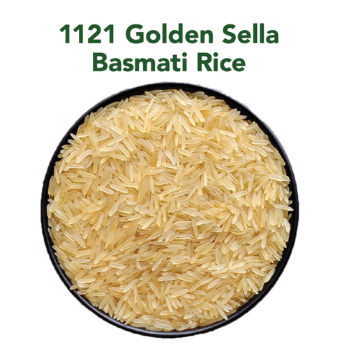 1121 Parboiled (Sella) Golden Basmati Rice - Gulfood 2026