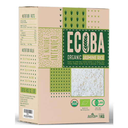 ECOBA Organic Jasmine Rice - Gulfood 2026