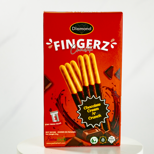 Diamond Biscuits - Fingerz Chocolate - Gulfood 2026