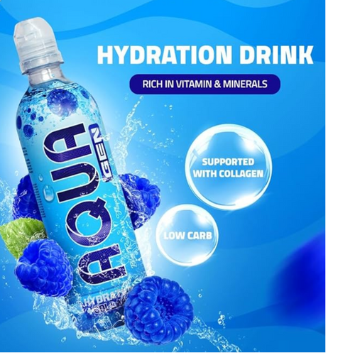 Laperva Aqua Gen Collagen Hydration Drink - Blue Raspberry ...