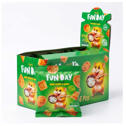 FUN DAY MINI CRACKER SOUR CREAM & ONION - Gulfood 2026