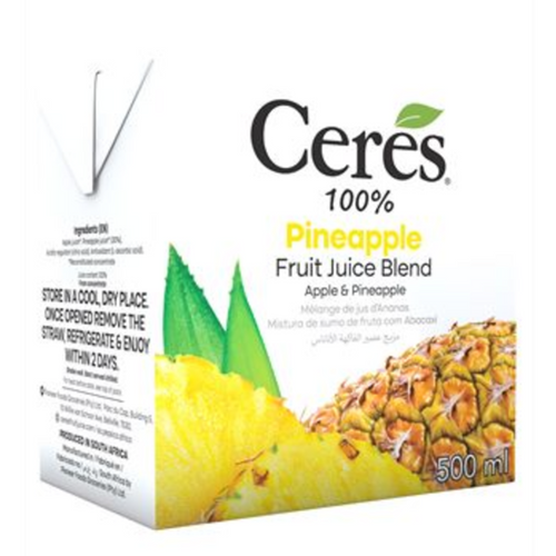 Ceres Tetra - 100% Fruit Juice - Pineapple 500ml - Gulfood 2026