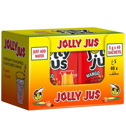 Jolly Jus Powdered Drink - Mango 5g - Gulfood 2026