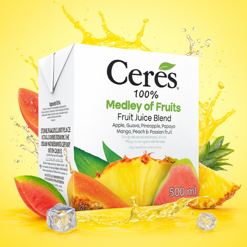 Ceres Tetra - 100% Fruit Juice - Medley of Fruits 500ml - Gulfood 2026