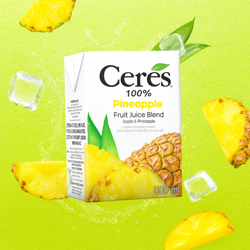Ceres Tetra - 100% Fruit Juice - Pineapple 500ml - Gulfood 2026