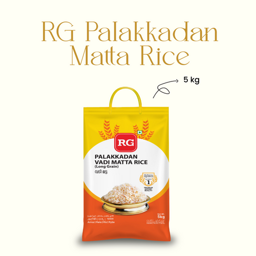 RG Palakkadan Vadi Matta Rice ( Long grain) - Gulfood 2026