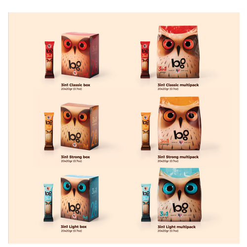 BOO 3in1 Instant Coffee Drinks (Classic, Light and Strong) - Gulfood 2026