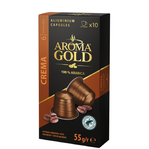 Aroma Gold Crema Coffee Capsules - Gulfood 2026