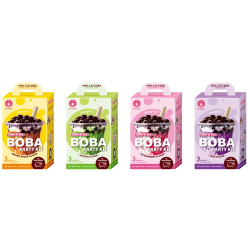Open & Eat Boba DIY Kit (3 Svcs) - Gulfood 2026