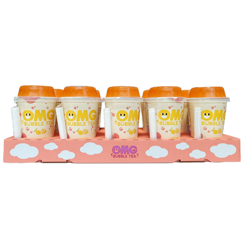 OMG Bubble Tea Yerba Mate Lemon Tea with Mango Bubbles - Gulfood 2026