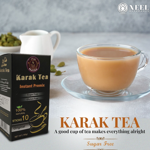 Karak Tea Original Unsweetened / Sweetened - Gulfood 2026