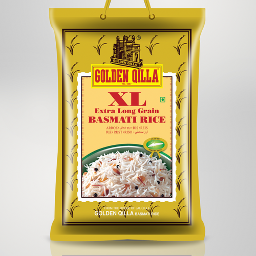GOLDEN QILLA EXTRA LONG GRAIN BASMATI RICE - Gulfood 2026
