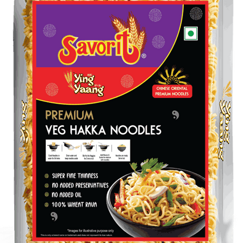 Savorit (Ying Yaang) Premium Veg Hakka Noodles. - Gulfood 2026