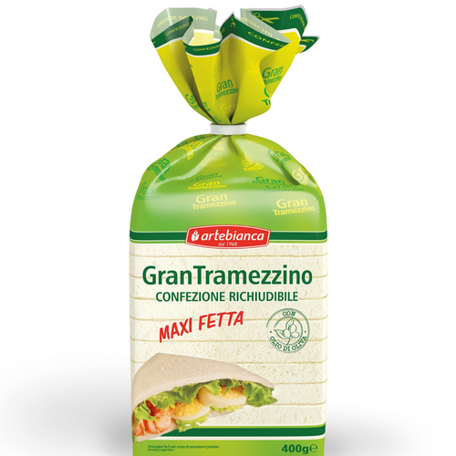 Arte Bianca maxi 700gr - Maxi crustless bread long slices 700 g ...