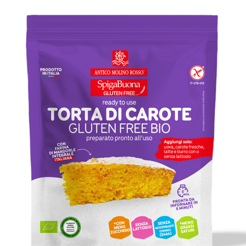 Organic mix gluten free for carrot cake 350 g Spigabuona - Gulfood 2026