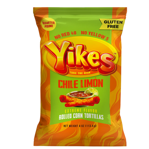 YIKES CHILE LIMON ROLLED CORN 4OZ - Gulfood 2026