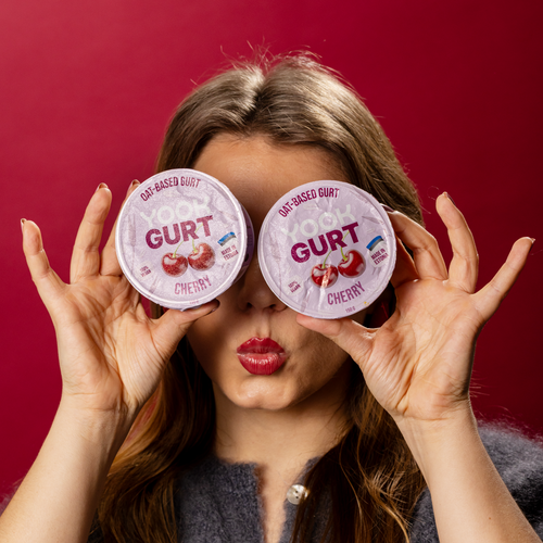 YOOKGURT cherry-flavored oat-gurt - Gulfood 2026