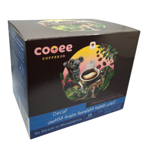steeped coffee bags box of 10 DECAF - Gulfood 2026