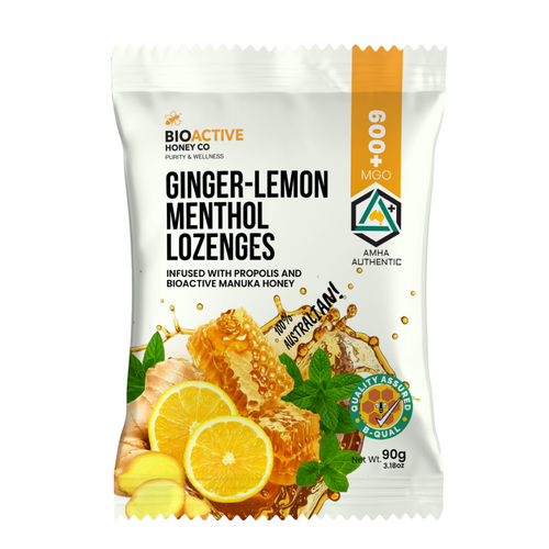 600+ MGO Ginger-Lemon Menthol Lozenges - Gulfood 2026