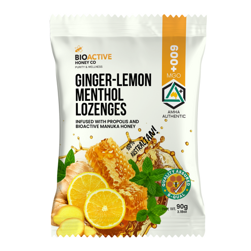 600+ MGO Ginger-Lemon Menthol Lozenges - Gulfood 2026
