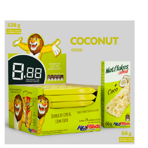 Nat Flakes Coconut Cereal Bar - Gulfood 2026