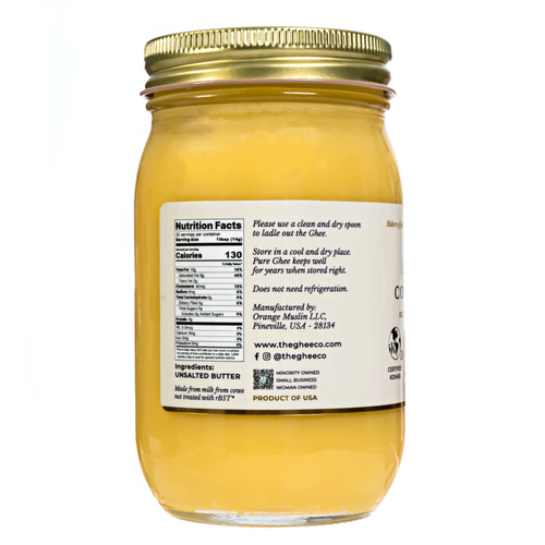 The Ghee Co. - 16 Oz Glass Jar - Gulfood 2026