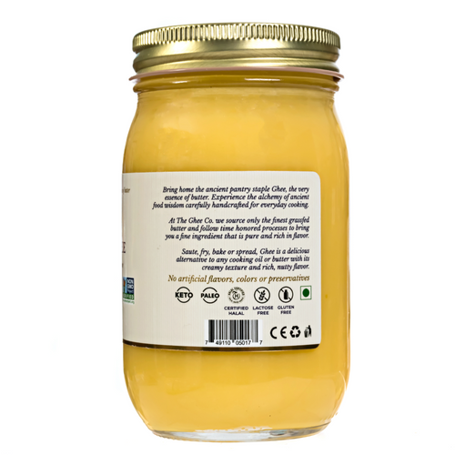 The Ghee Co. - 16 Oz Glass Jar - Gulfood 2026