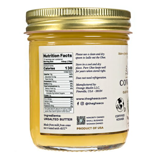 The Ghee Co. - 8 oz Glass Jar - Gulfood 2026