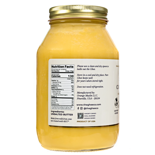 The Ghee Co. - 32 Oz Glass Jar - Gulfood 2026