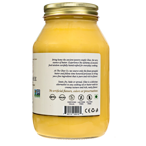The Ghee Co. - 32 Oz Glass Jar - Gulfood 2026