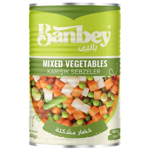 Canned Mixed Vegetables (Peas & Carrot & Potato) - Gulfood 2026