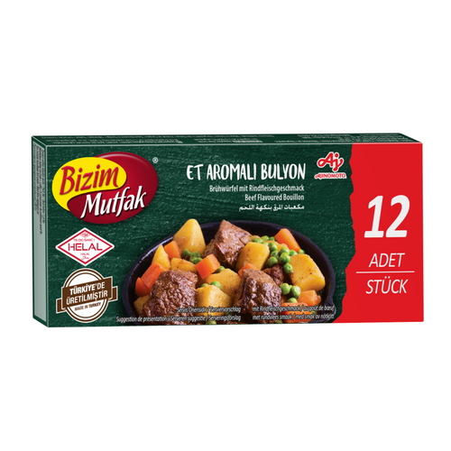 BIZIM MUTFAK MEAT FLAVOURED BOUILLON 12 PACKS - Gulfood 2026