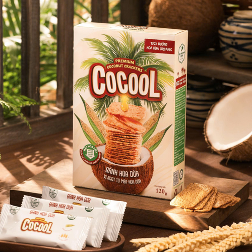 COCOOL Coconut Nectar Cracker 60g & 120g - Gulfood 2026