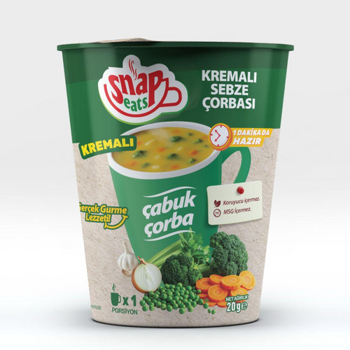 SNAPEATS QUICK SOUP MIX 20G (VEGETABLE, LENTIL, TOMATO, MASHROOM ...